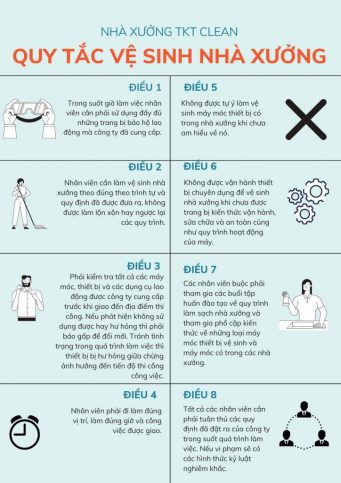 Basic factory hygiene rules