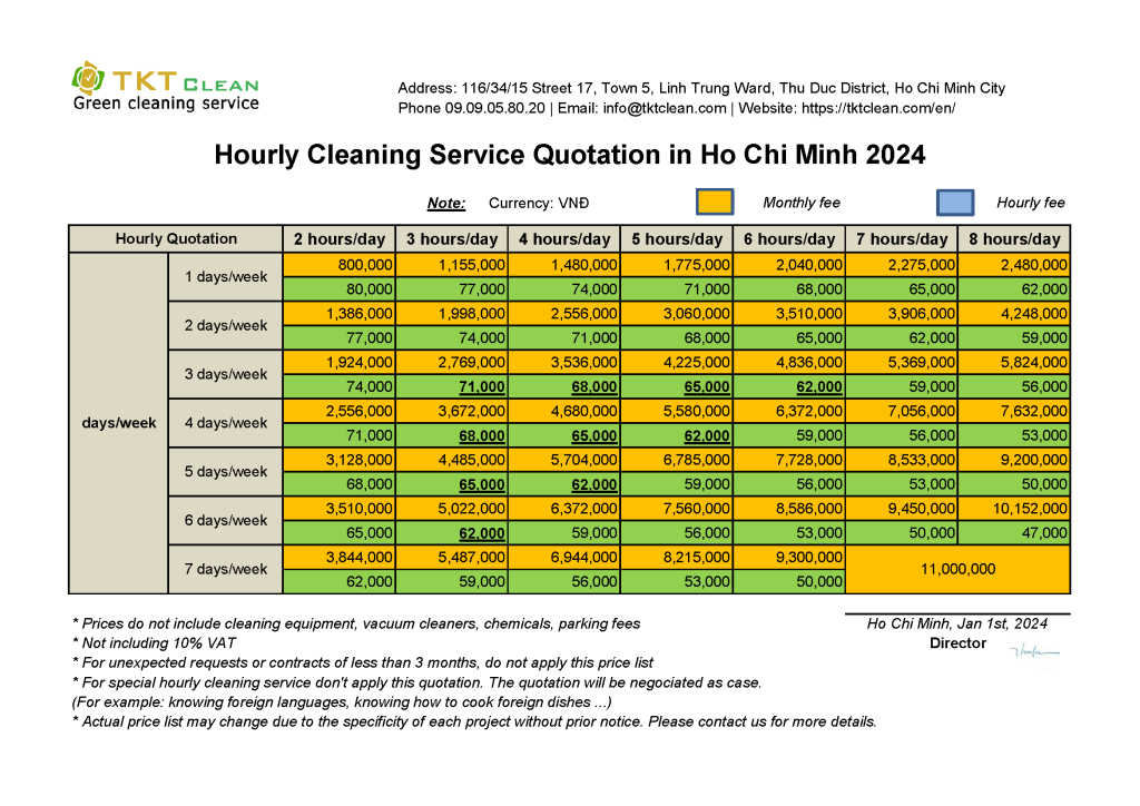 Hospital cleaning service - TKT Clean
